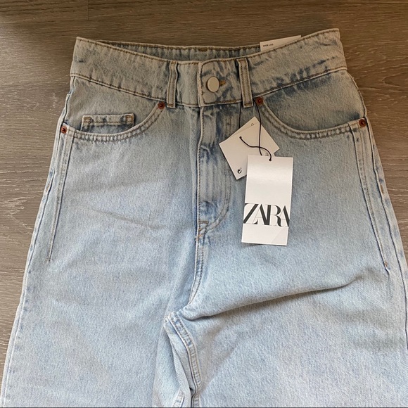 Zara | Jeans | Zara Wide Leg Jeans Light Wash | Poshmark